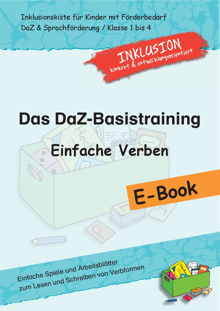 Das DaZ-Basistraining: Einfache Verben E-Book | k2-verlag.ch